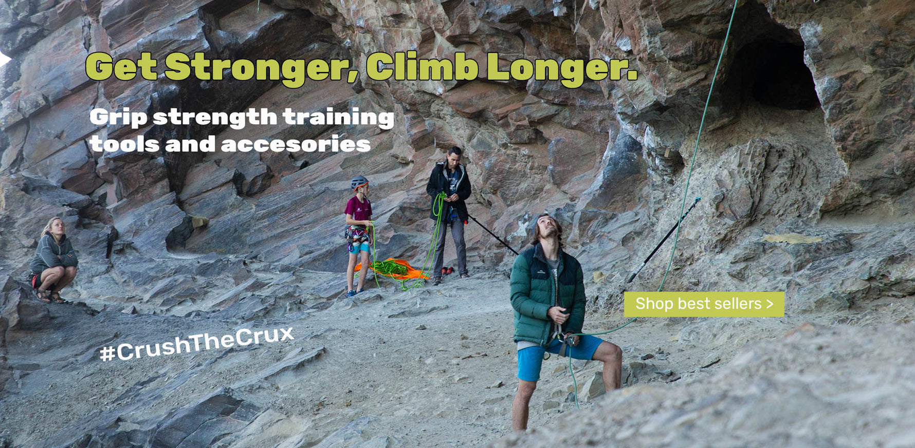 Hand and grip strength training gear – Crux Gear