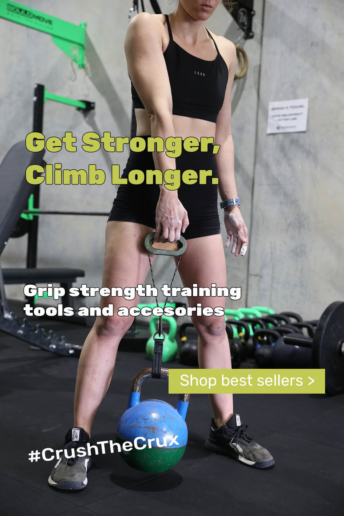 Hand and grip strength training gear – Crux Gear